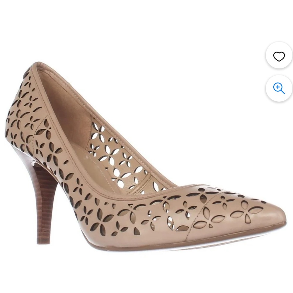 Michael Michael Kors Mk Flex Mid Pump Lasered Pumps -… - Gem